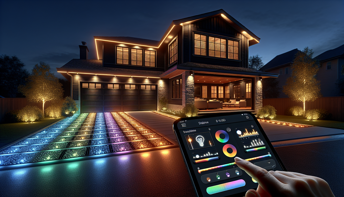 Permanent LED Christmas Lights: A Hassle-Free Installation with Minleo ...