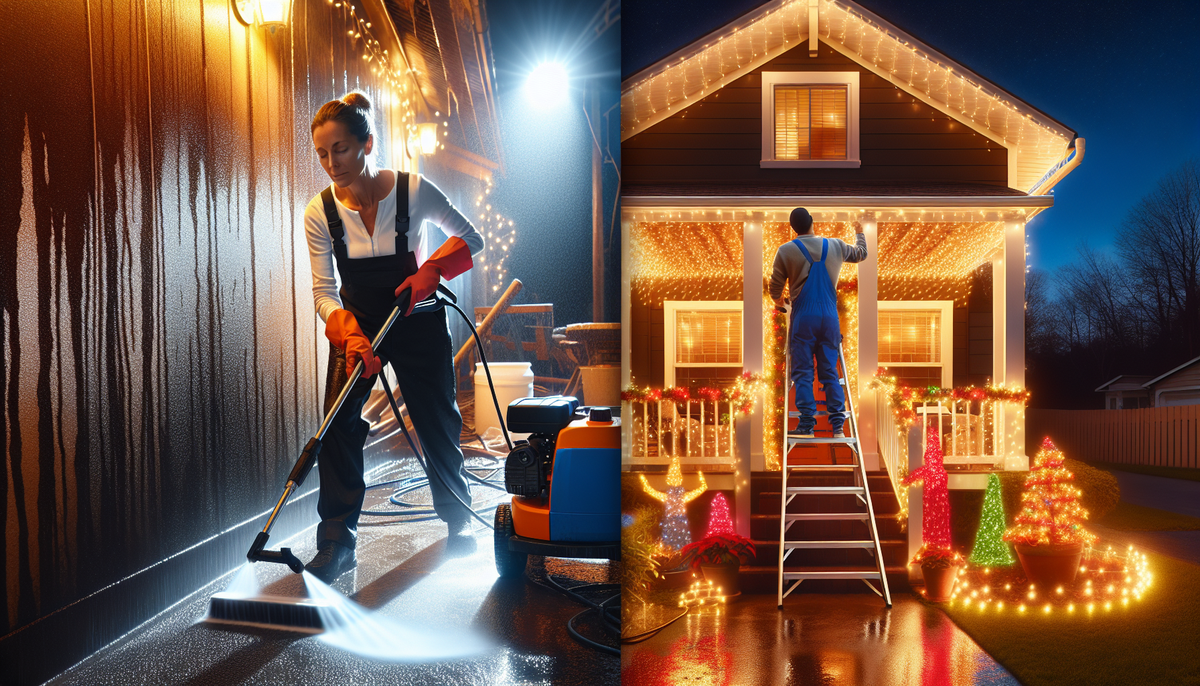 Unlock the Power of Pressure Washing and Lighting: A Comprehensive Gui ...