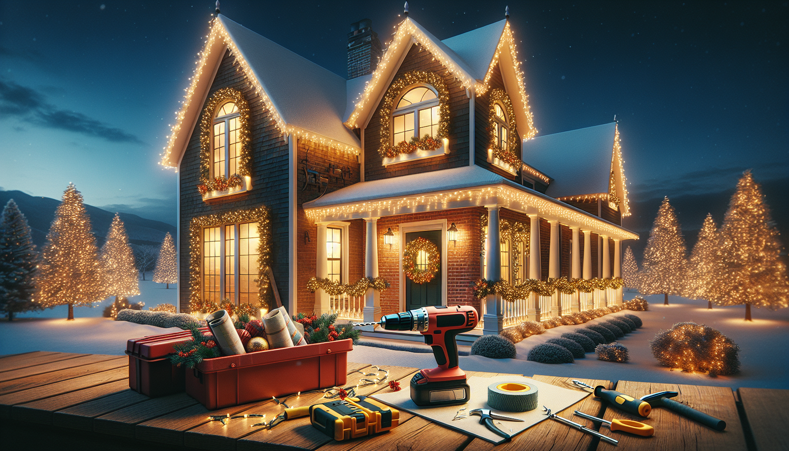 How to Hang Christmas Lights Around Windows – Christmas Light ...