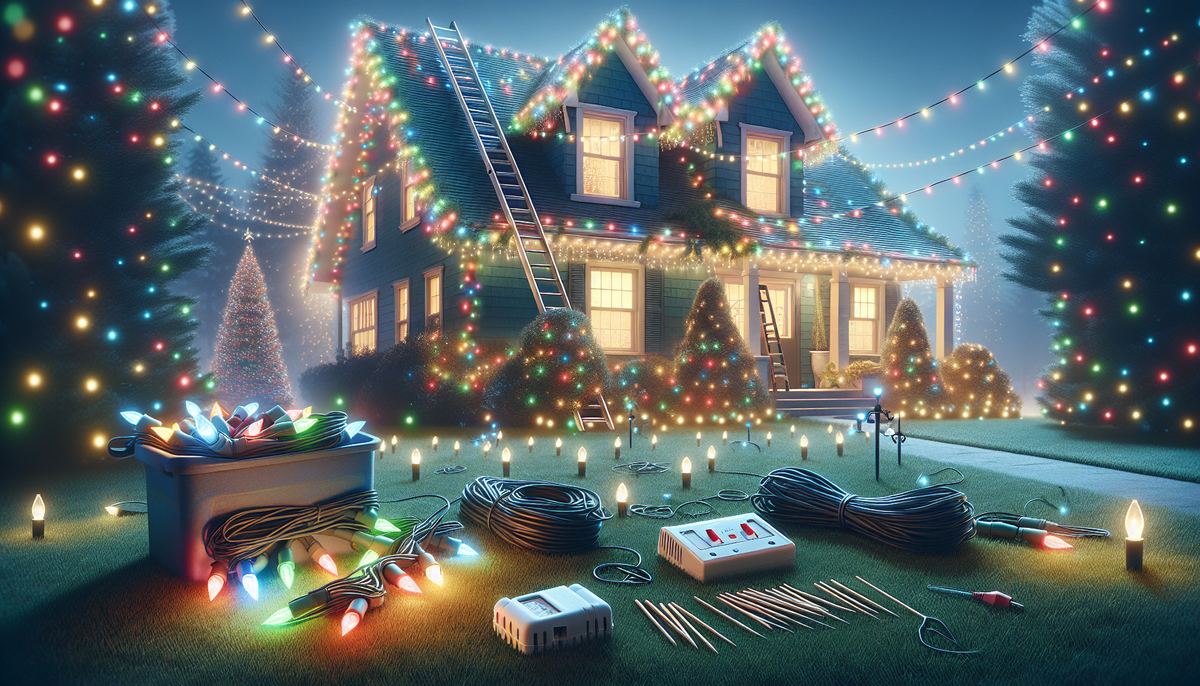 How to run power supply to your Christmas Lights – Christmas Light ...