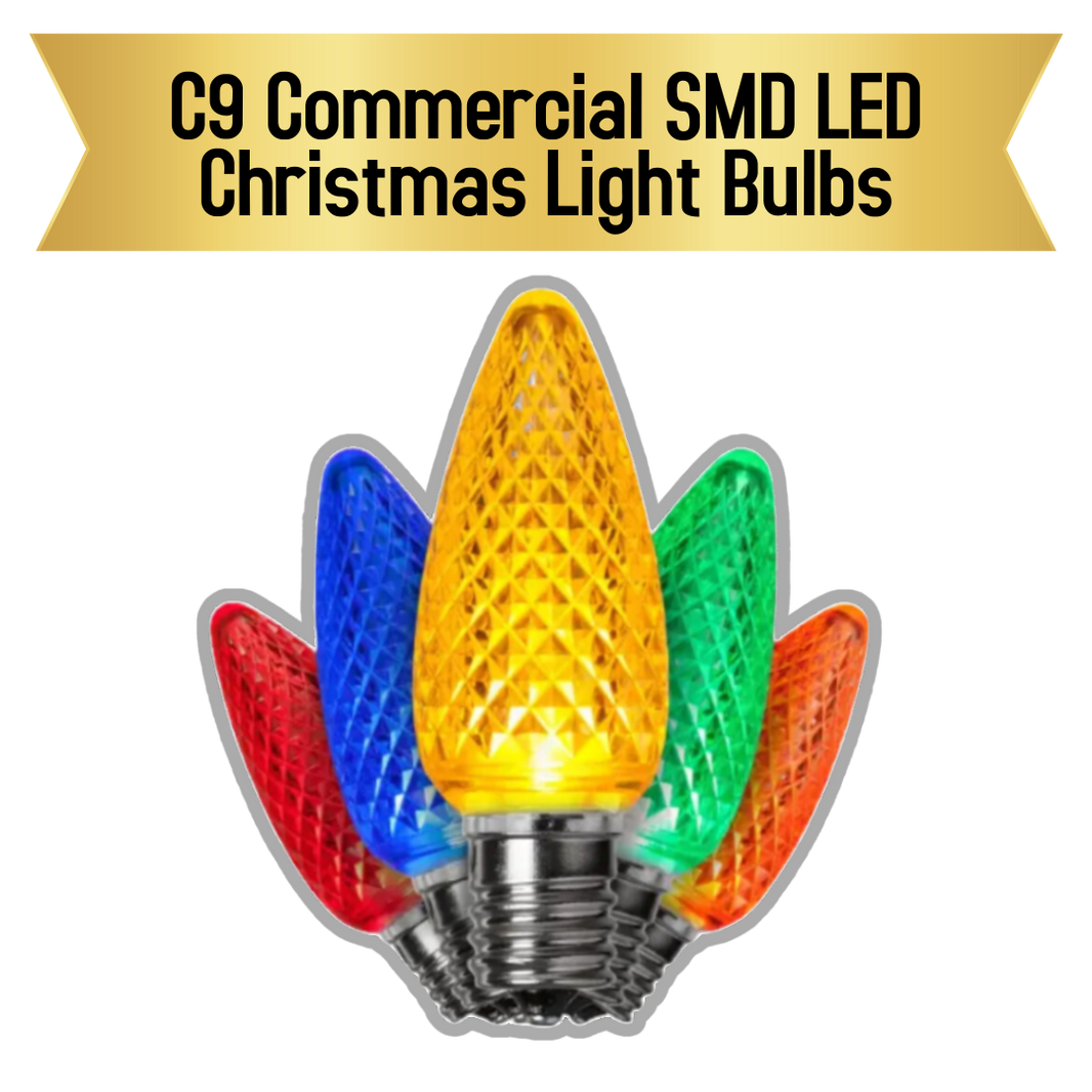 C9 Bulbs – Christmas Light Contractors USA