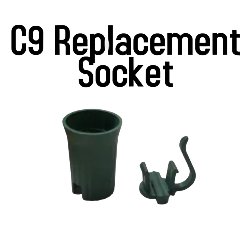 C9 Replacement Socket (Pack of 10) – Christmas Light Contractors USA