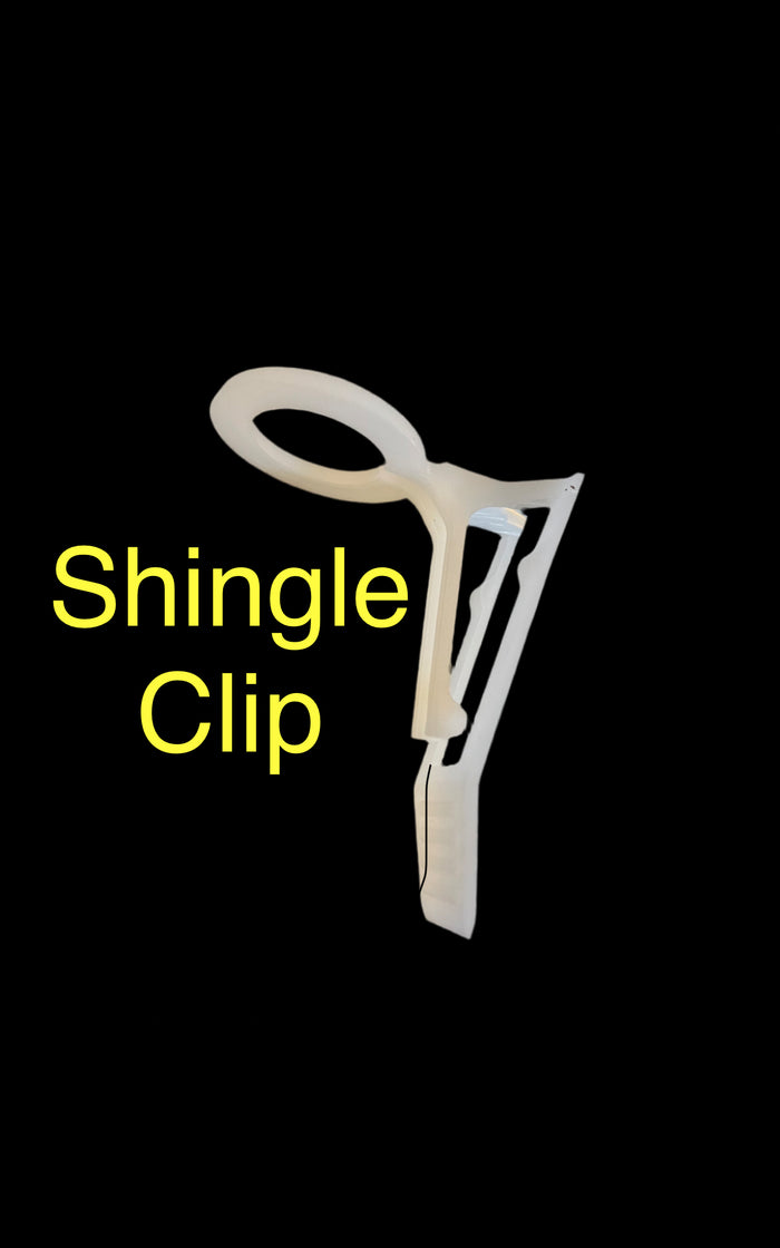 Clips - Tuff Clip™ Wedge or Shingle (case of 800) – Christmas Light ...