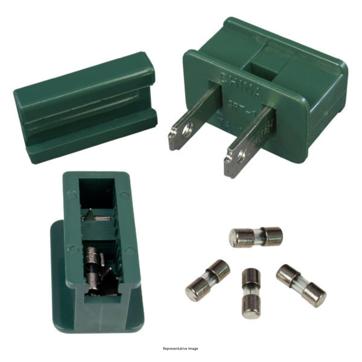 Plugs - Male Slide Plugs SPT-1 (Green, Black, White) – Christmas Light ...