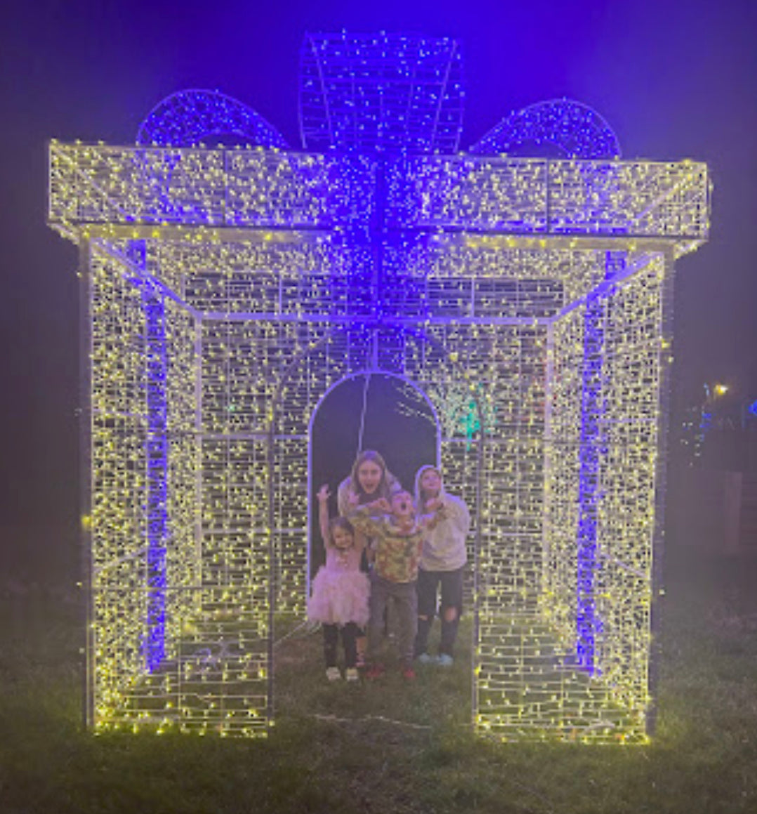 Walk Through Gift Box – Christmas Light Contractors USA
