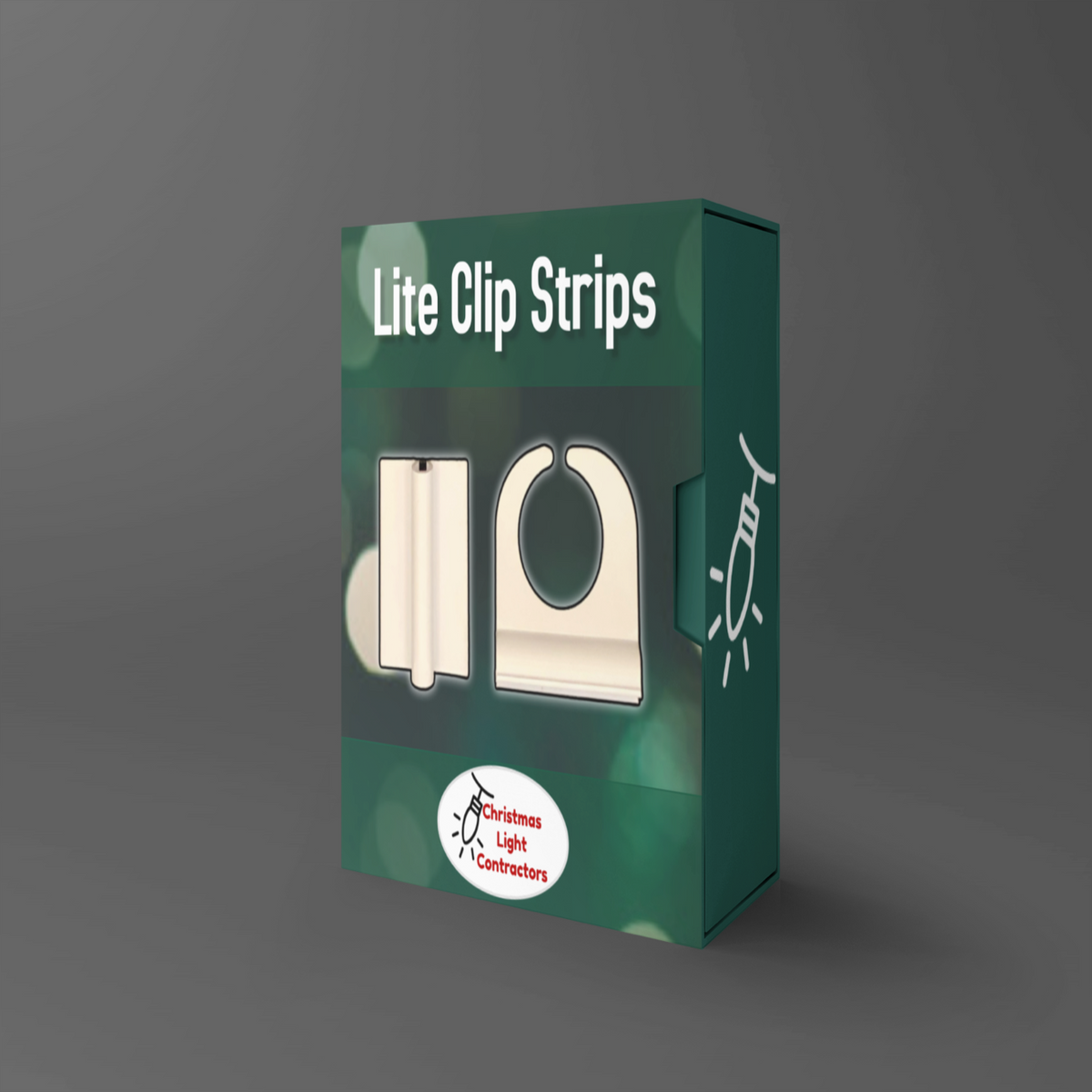 Clips - Lite Clip Strip (White or Brown) – Christmas Light Contractors USA