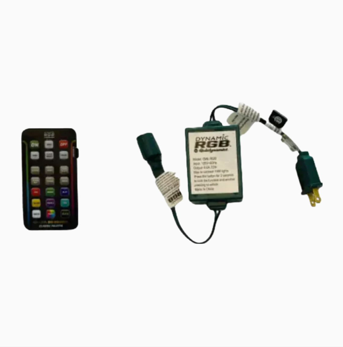 100W Dynamic RGB (Color Changing): Controller & Remote – Christmas ...